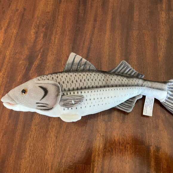 Cabin Critters | Toys | Cabin Critters Fish Realistic Striped Bass 6 ...